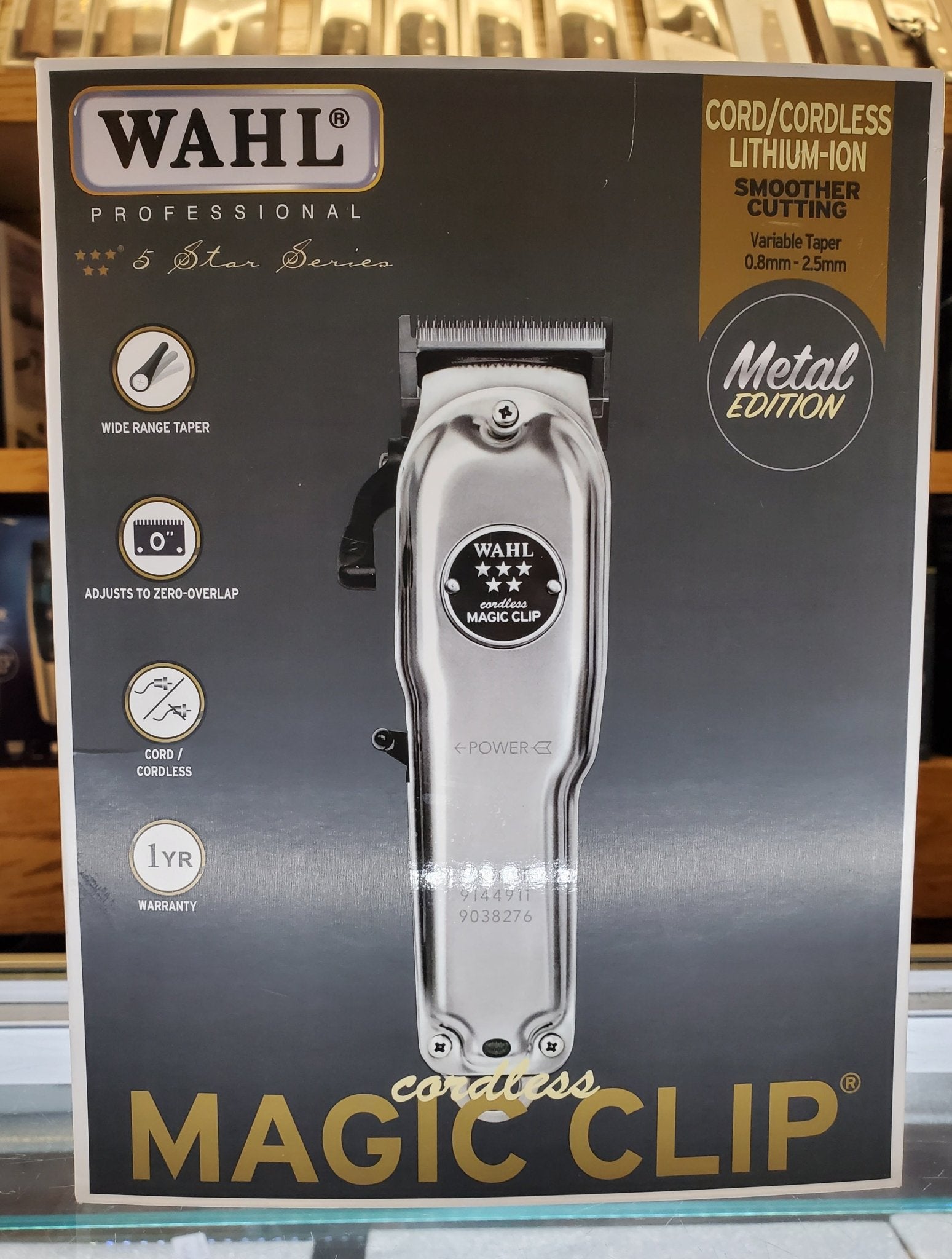 Wahl Cordless Magic Clip Metal Edition – Larry's Shaver Shoppe